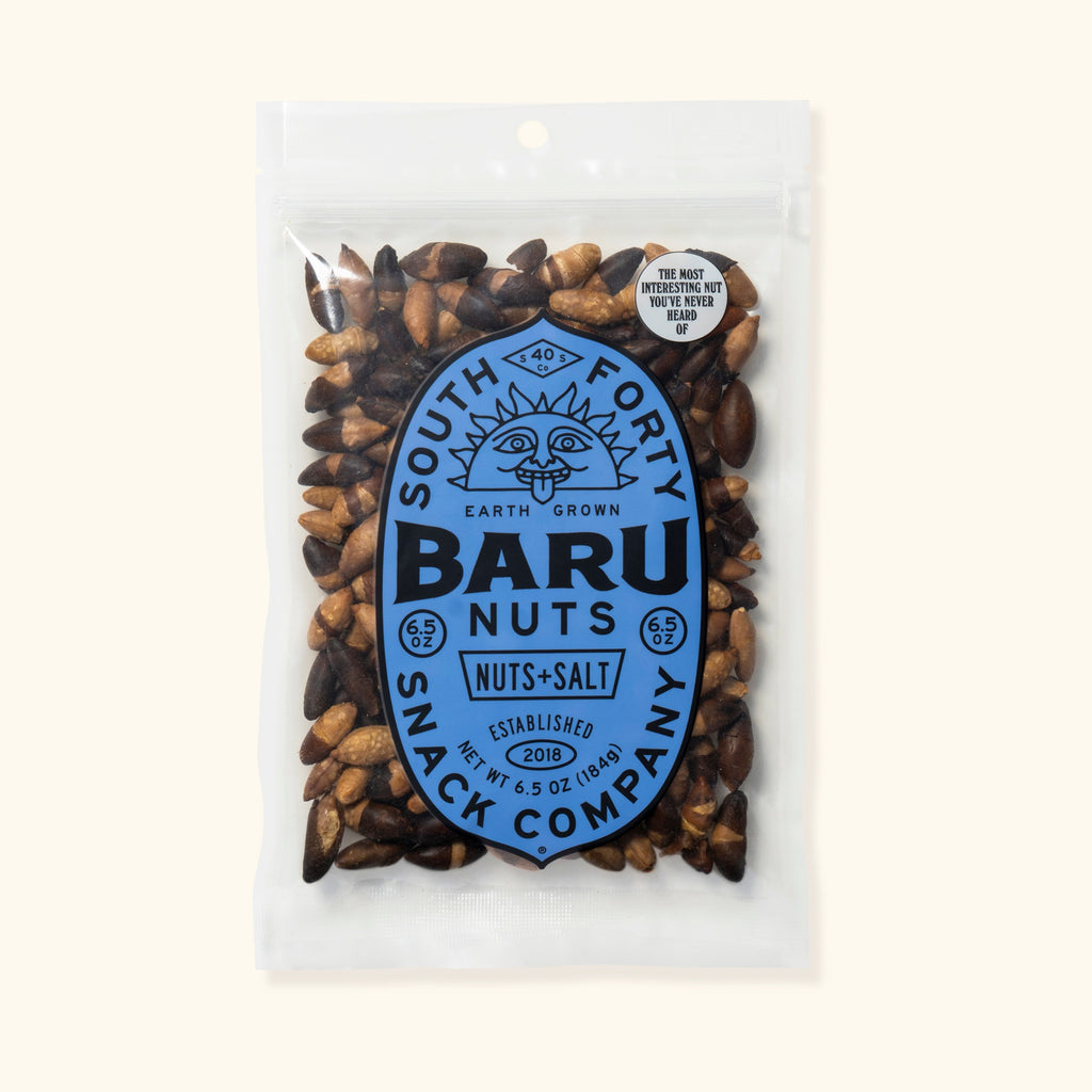 Dry Roasted Baru Nuts | 4 Bags | South 40 Snacks