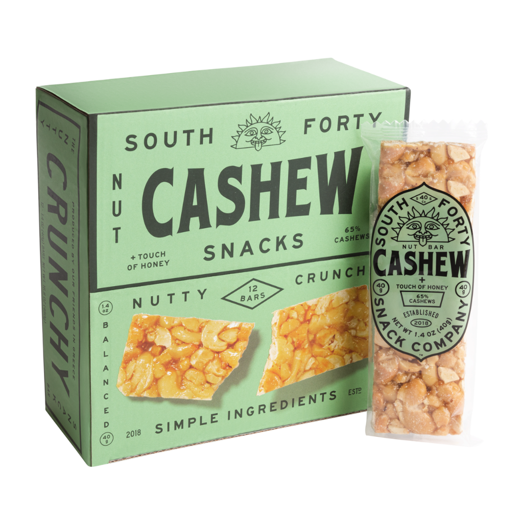 Cashew 12-Pack – South 40 Snacks
