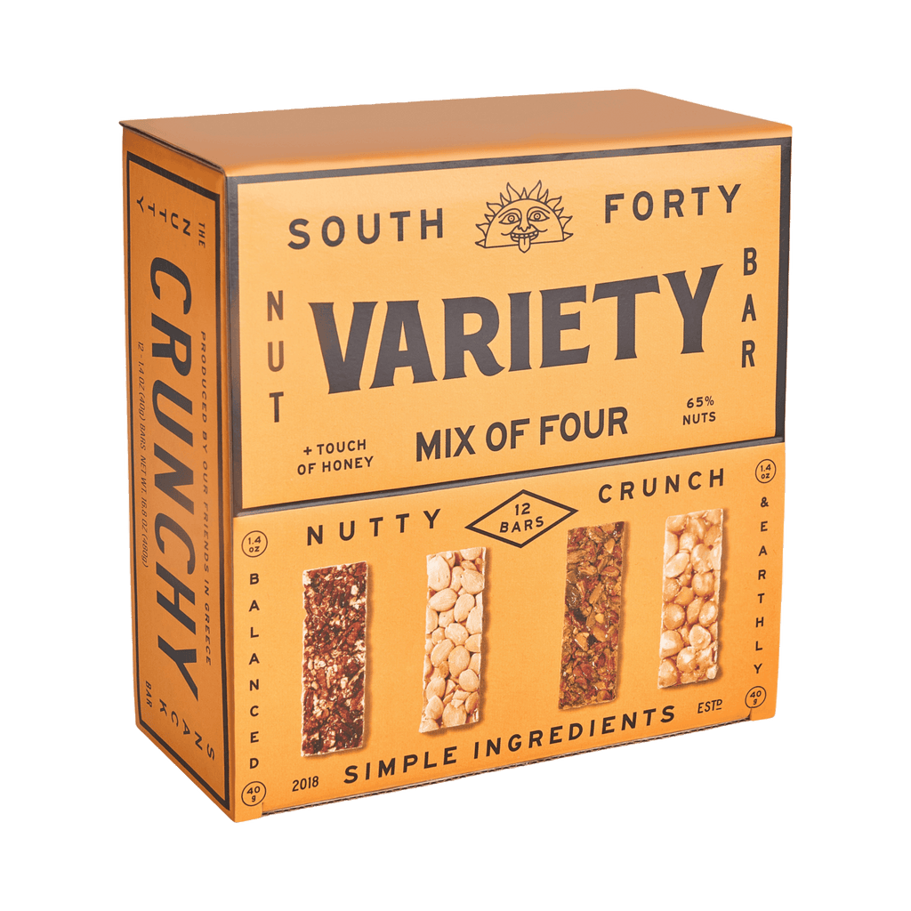 Nut Bar Variety 12-PACK | Mix of Four – South 40 Snacks