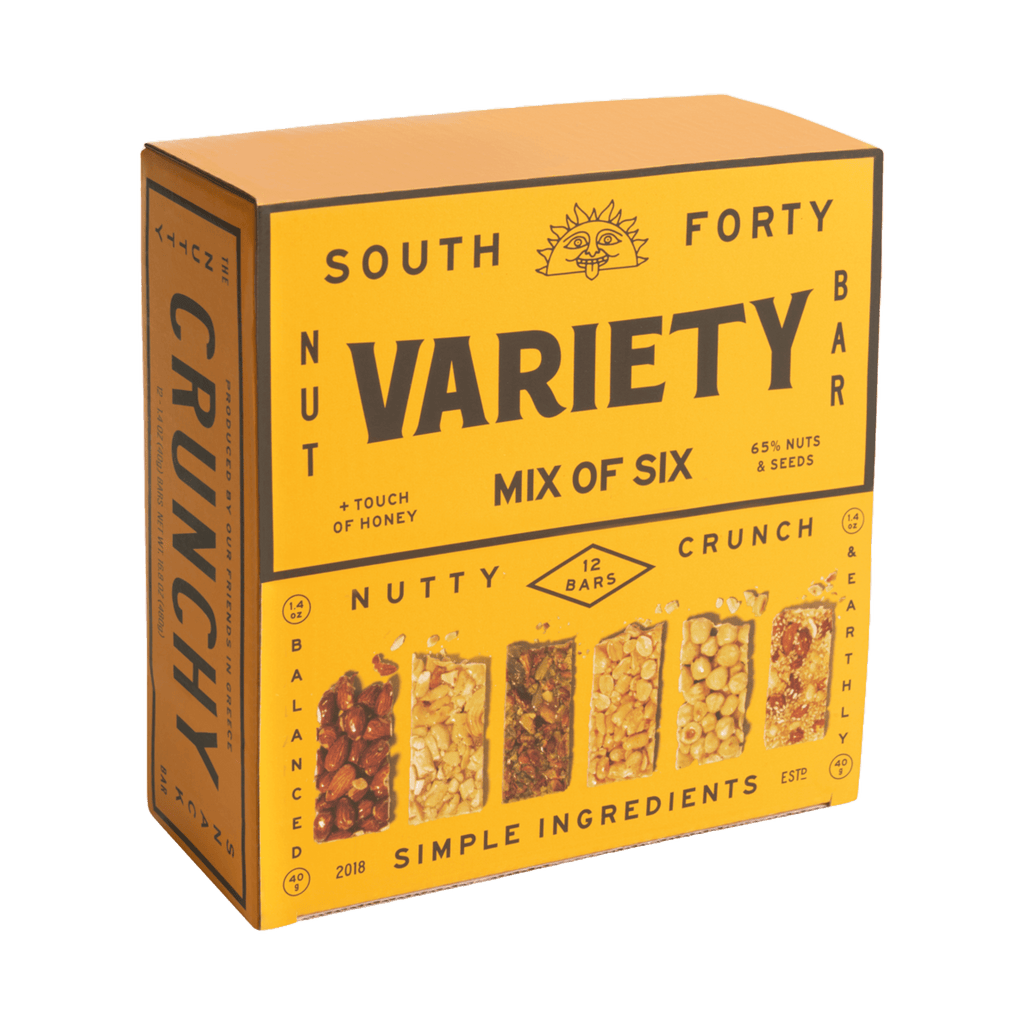 Nut Bar Variety 12-Pack | Mix of Six – South 40 Snacks