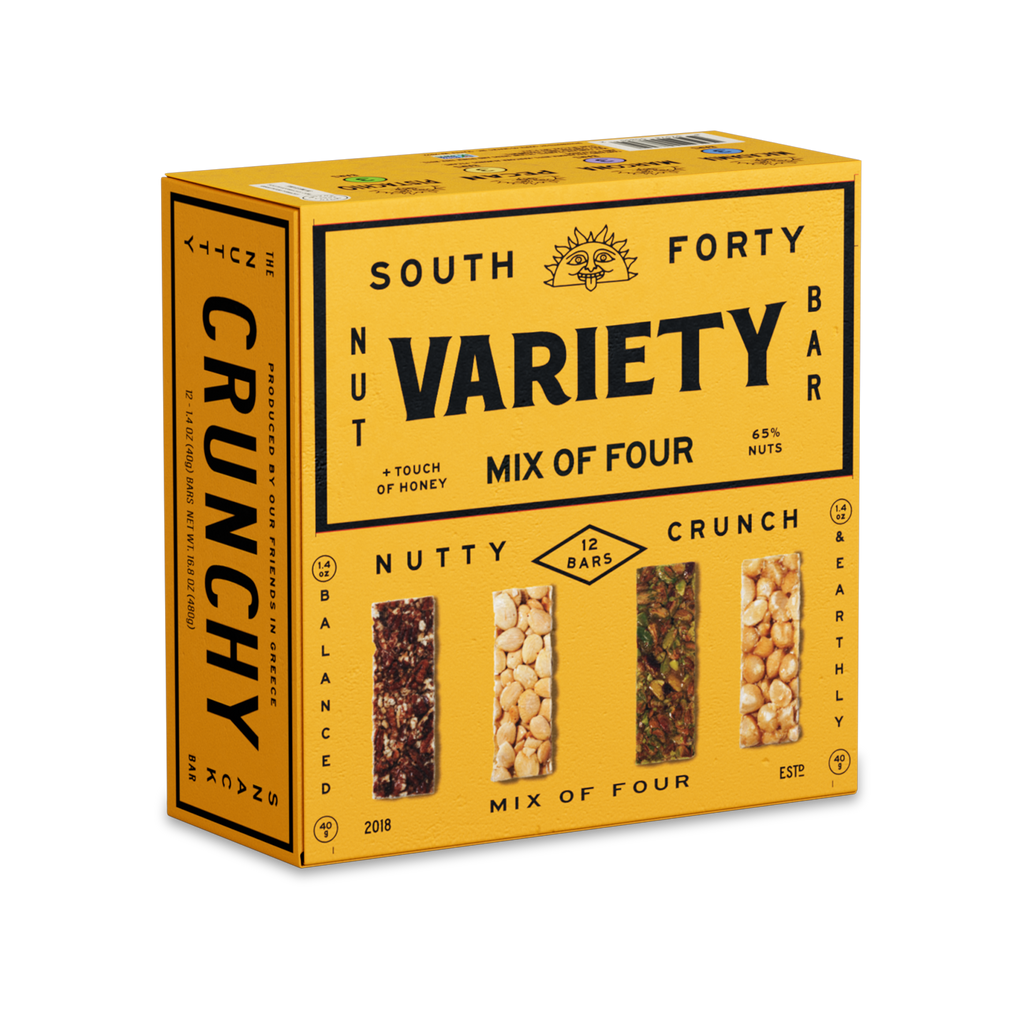 Nut Bar Variety 12-PACK | Mix of Four – South 40 Snacks