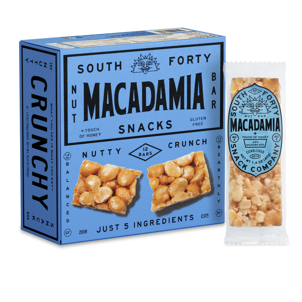 Macadamia 12-Pack – South 40 Snacks
