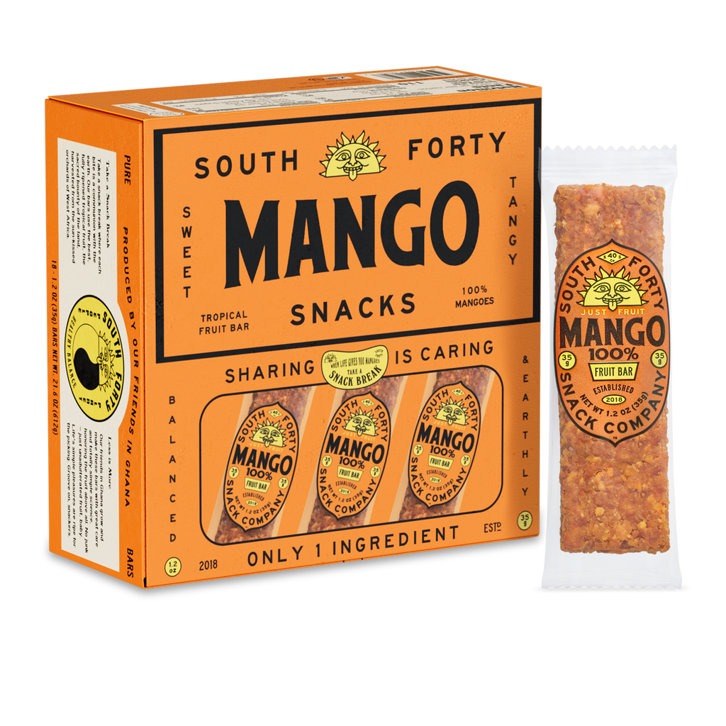 Mango 18-Pack – South 40 Snacks